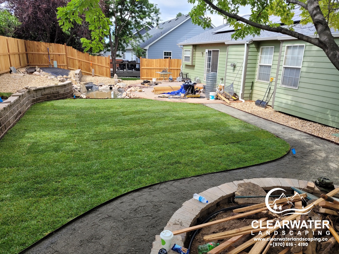 Lawn Sod | Clearwater Landscaping - Northern Colorado